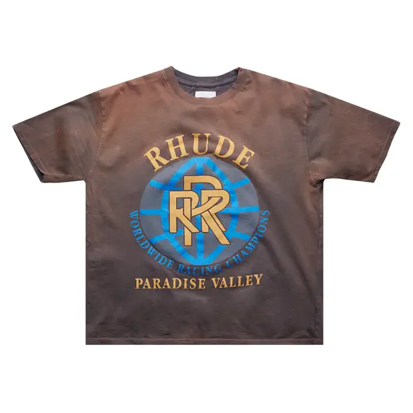 Rhude Paradise Valley Tee - Grey
