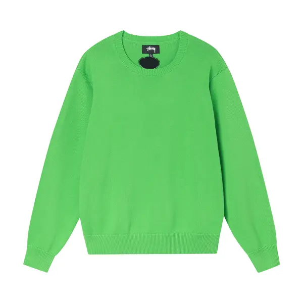 StÜssy Bent Crown Sweater - Green