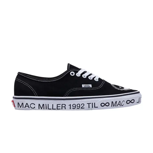 VANS Mac Miller X Authentic 'swimming' Sneakers - Black