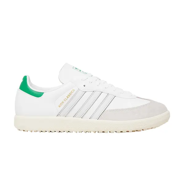 Adidas Kith X Samba Spikeless Golf Sneakers - White