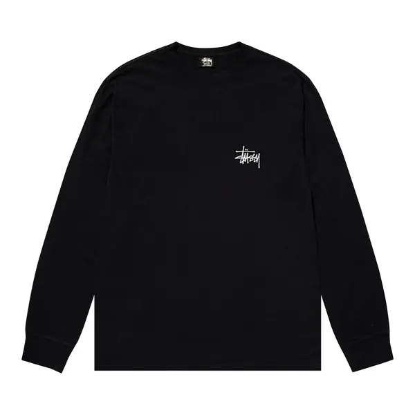 StÜssy Basic Long-sleeve Tee - Black