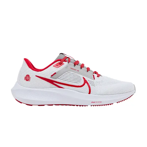 Nike Air Zoom Pegasus 40 'ohio State' Sneakers - White