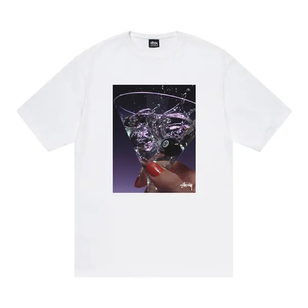 StÜssy Martini Tee - White