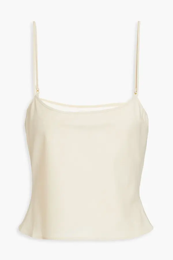 Jacquemus Tangelo Stretch-wool Camisole - Ivory