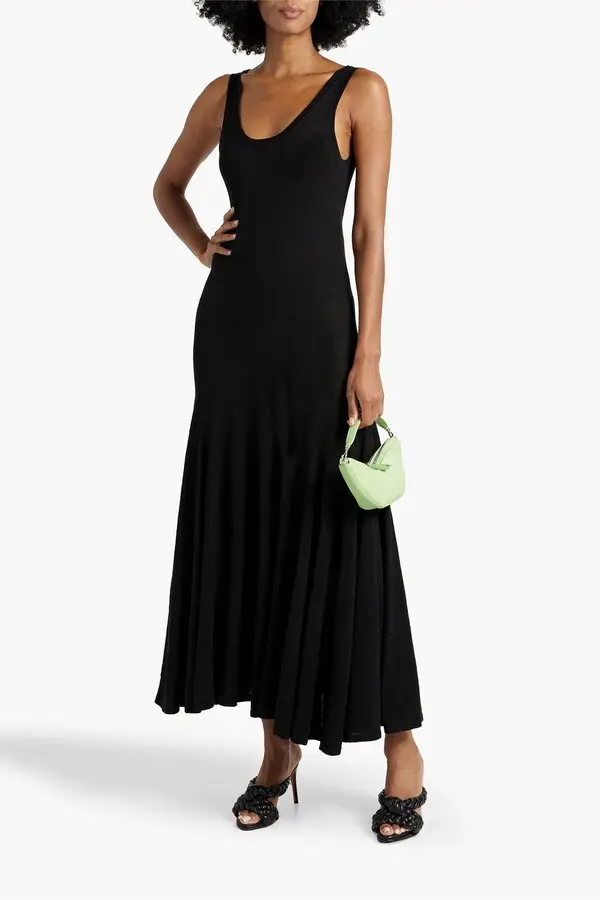 Bec & Bridge Linen And Cotton Blend Maxi Dress In Black - 75% Off |  Editorialist