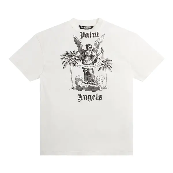 Palm Angels University Tee /black - White
