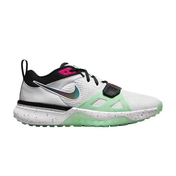 Nike Air Zoom Diamond Elite Turf Sneakers - White
