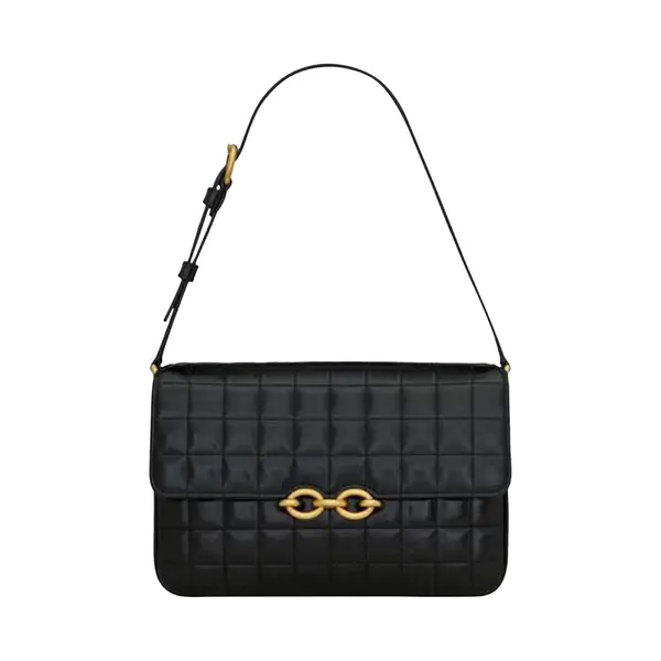Saint Laurent Le Maillon Satchel - Black