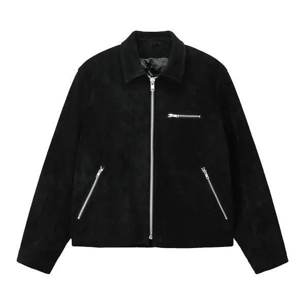 StÜssy 8 Ball Suede Bing Jacket