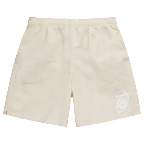 StÜssy Curly Water Short - Cream