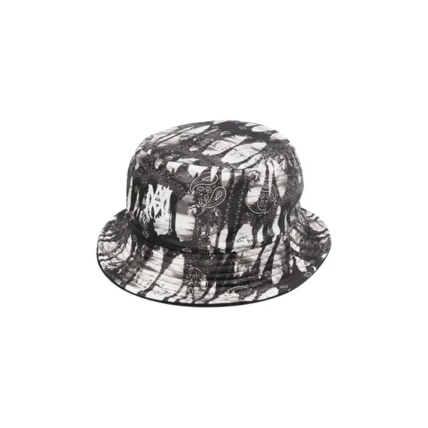 Amiri Bandana Reversible Bucket Hat - Black
