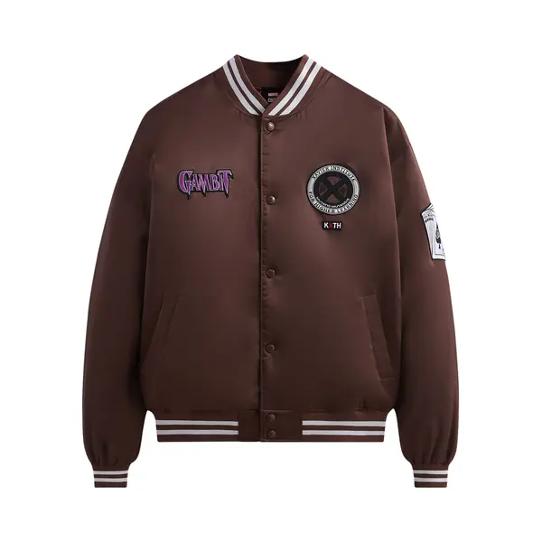 Kith For X-men Gambit Bomber Jacket - Brown