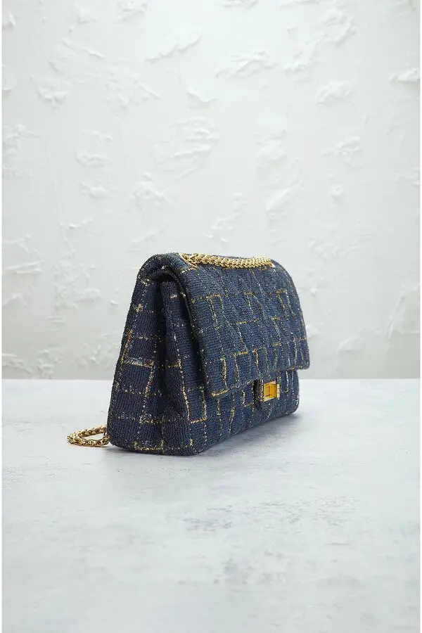 Chanel Tweed 2.55 Reissue Double Flap Bag