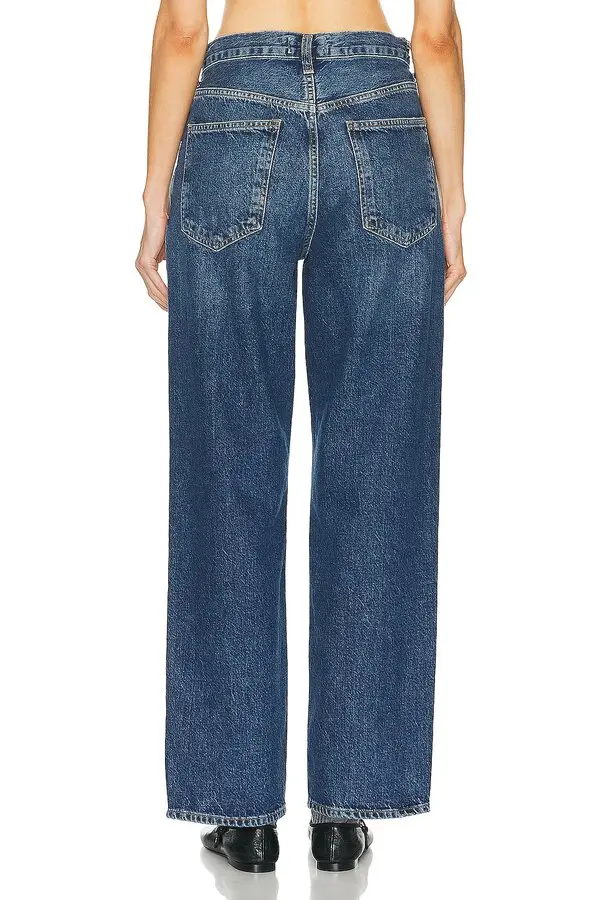 AGOLDE Criss Cross Straight Leg Jeans - Control