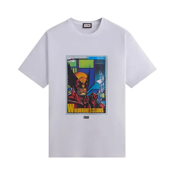 Kith For X-men Wolverine Card Vintage Tee