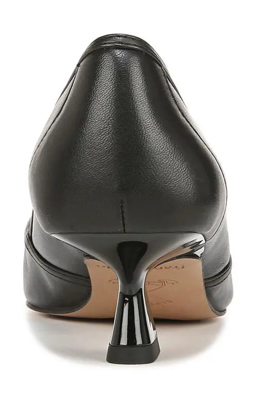Franco Sarto Darcy Pointed Toe Kitten Heel Pump - Black
