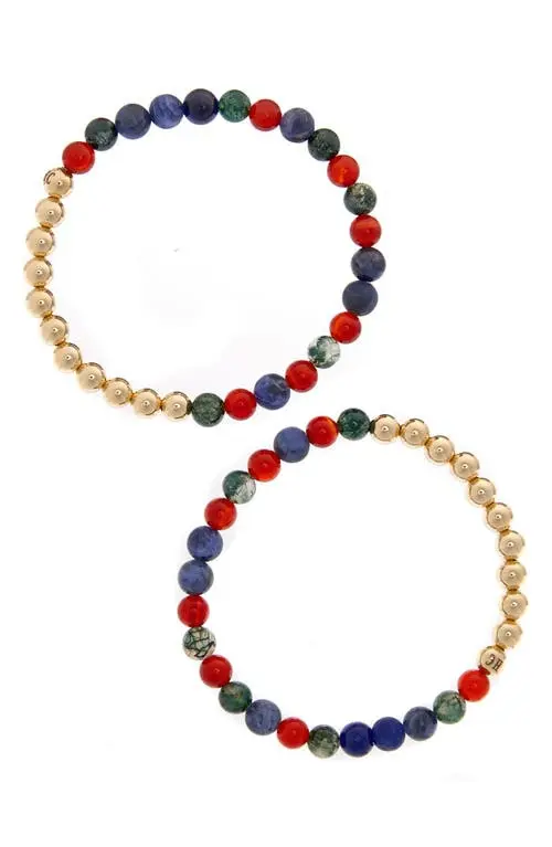 THE HEALER’S COLLECTION N77 Detox Bracelet Set - Yellow Gold