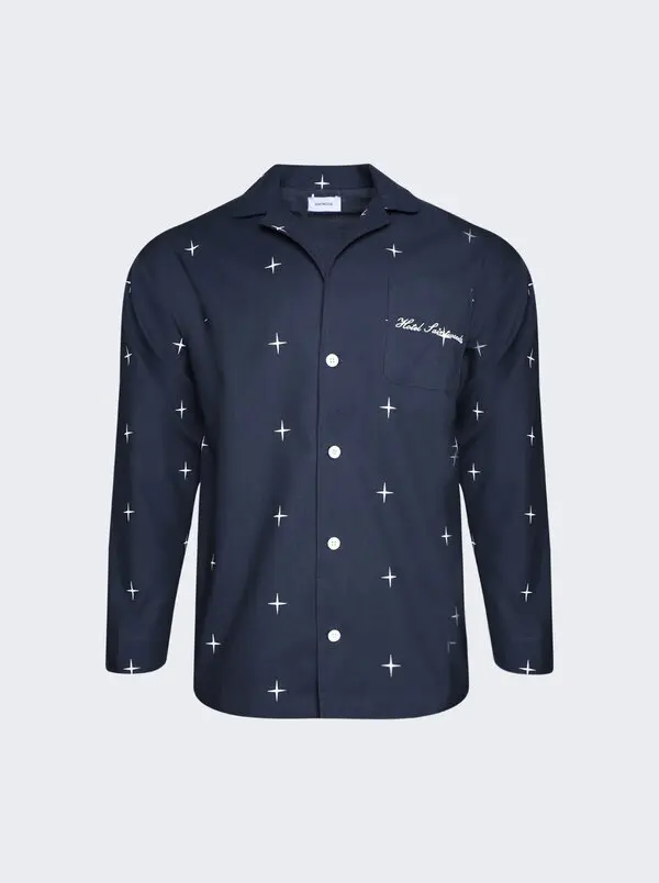 SAINTWOODS Pajama Top - Navy