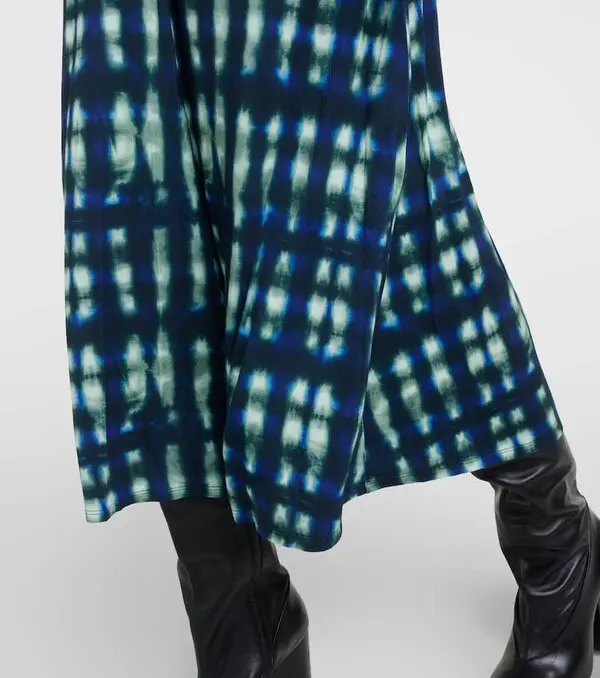 proenza schouler ruched tie-dye midi-dress Proenza Schouler Tie-dye jersey maxi dress Proenza Schouler