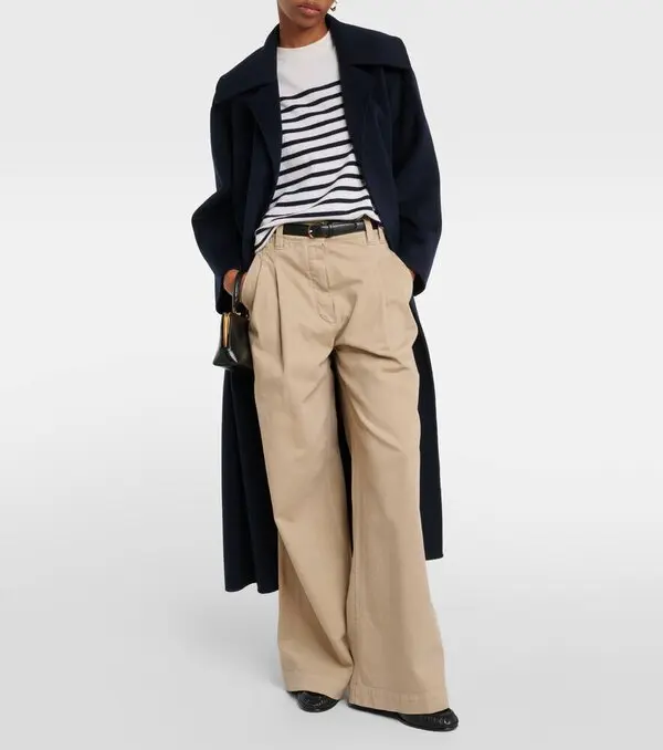 LISA YANG Cila Striped Cashmere T-shirt - Multicoloured