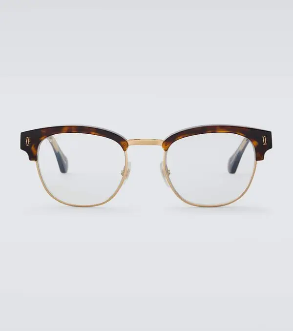 CARTIER Round Frame Glasses - Gold