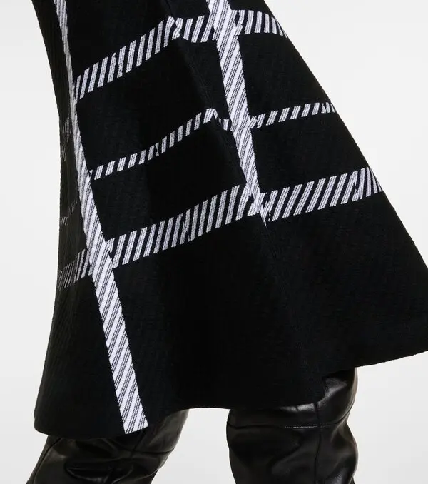 Dorothee Schumacher Checked Midi Dress