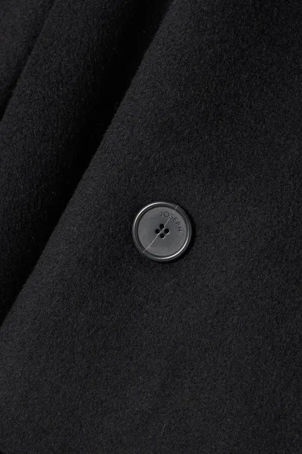 JOSEPH Merton Belted Double-breasted Wool Coat