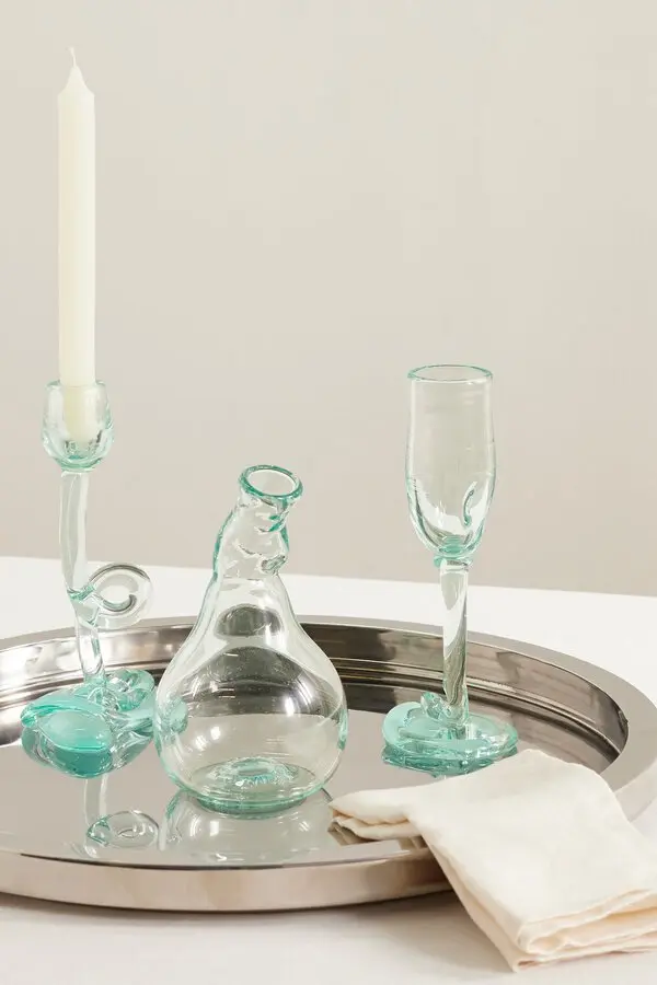 Completedworks Thaw Recycled-glass Carafe