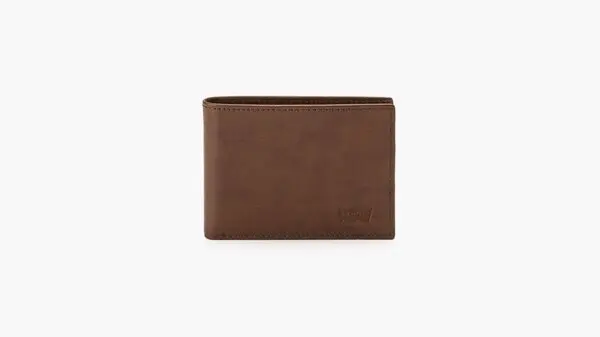 LEVI'S Logo Bifold Id Wallet - Light Brown