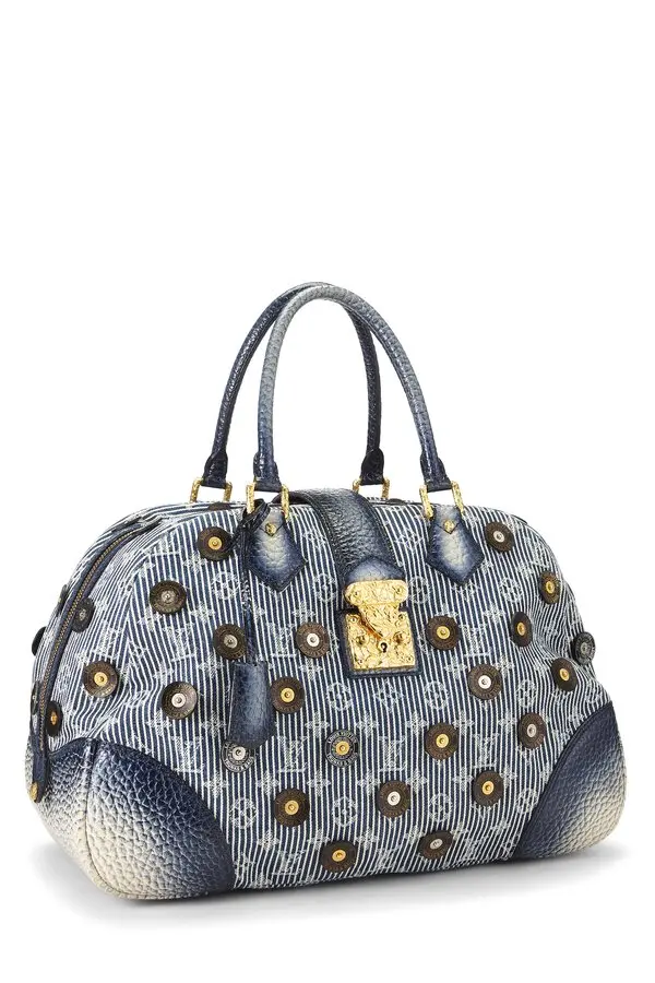 LOUIS VUITTON Monogram Denim Bowly
