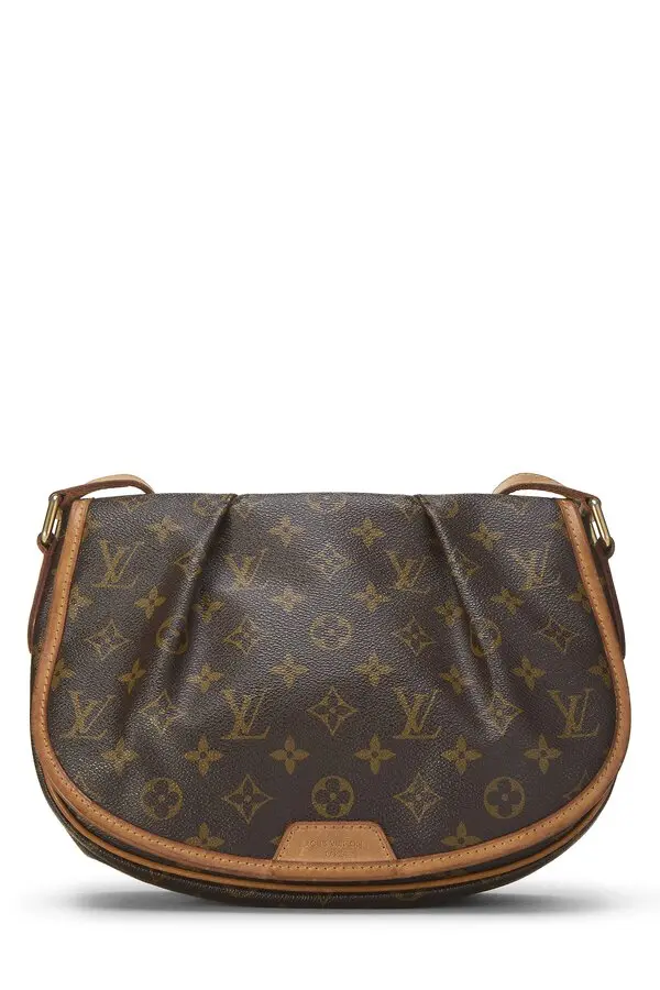 LOUIS VUITTON Monogram Menilmontant - Brown