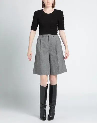 GANNI Cotton Crop Top - Black