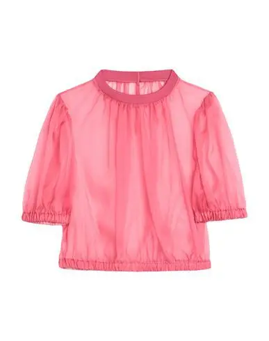 Dolce & Gabbana Top In Silk And Elastane