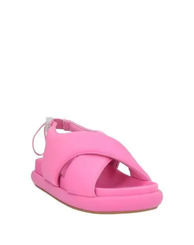 GIA BORGHINI Slingback Flatform Sandals - Pink