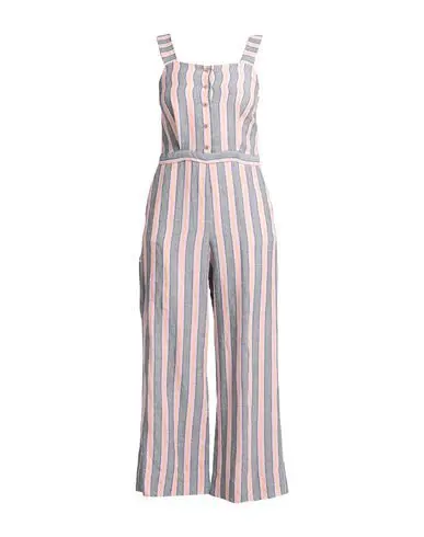 SESSUN Striped Jumpsuit - Grey