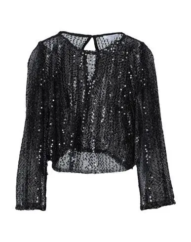 Topshop Metallic Fiber Top