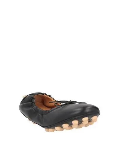 TOD'S Ballet Flats In Leather - Black