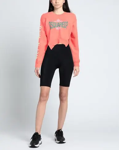 Dsquared2 Cotton Fleece Sweatshirt - Red