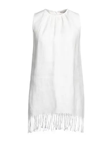 Max Mara Linen Top - White