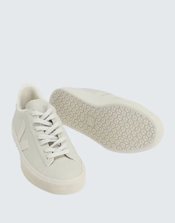VEJA Campo Winter Leather Sneakers - Beige