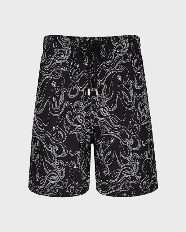 Vilebrequin Octopus-print Swim Shorts