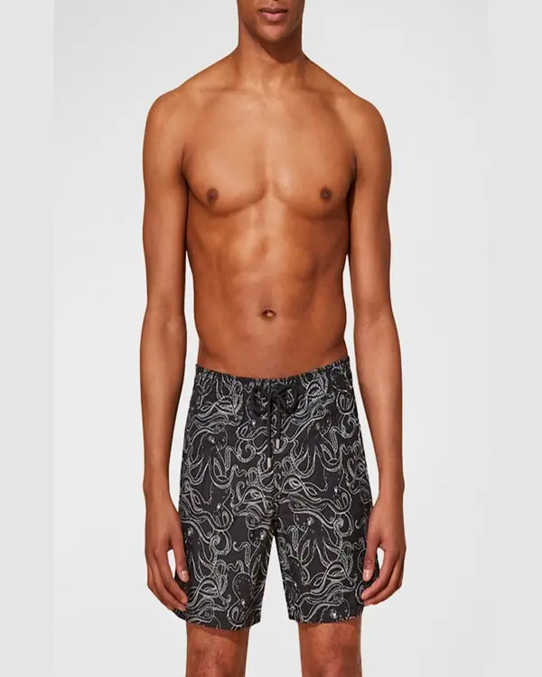 Vilebrequin Octopus-print Swim Shorts