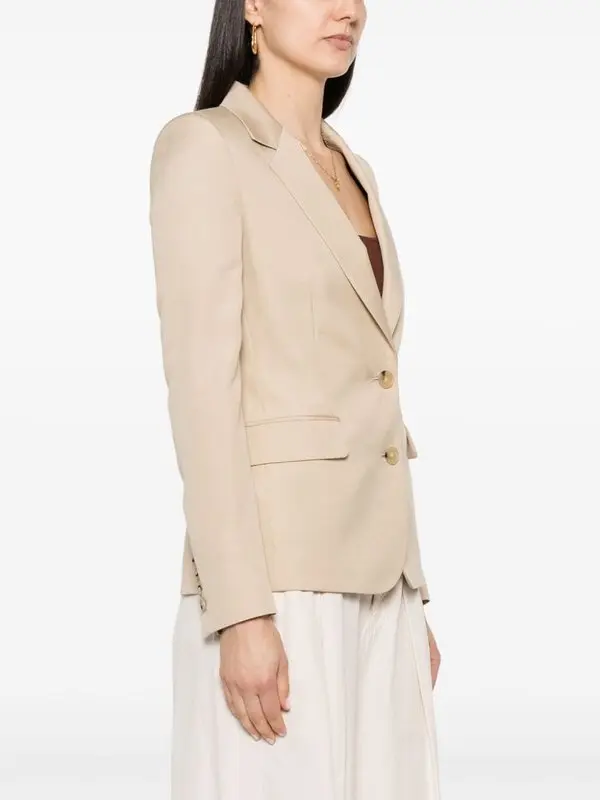 Stella McCartney Notched-lapels Blazer - Neutrals