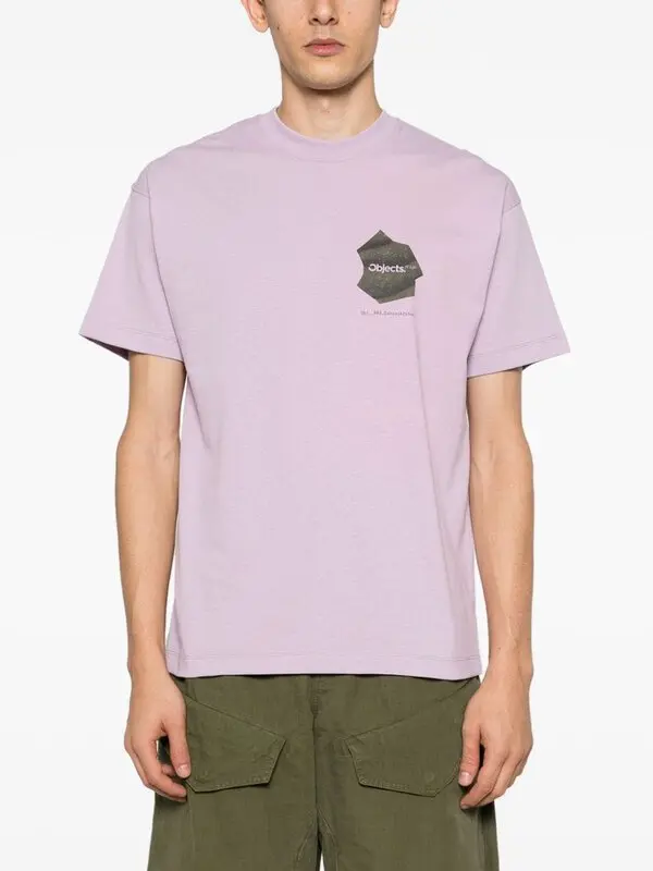OBJECTS IV LIFE Thought Bubble Spray-print T-shirt - Purple