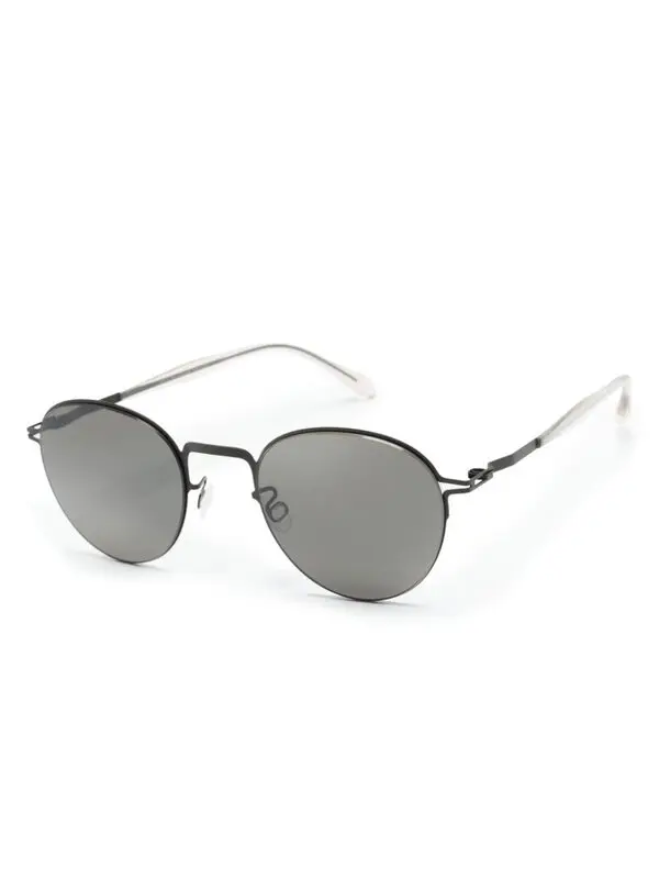 Mykita Tate Oval-frame Sunglasses - Black