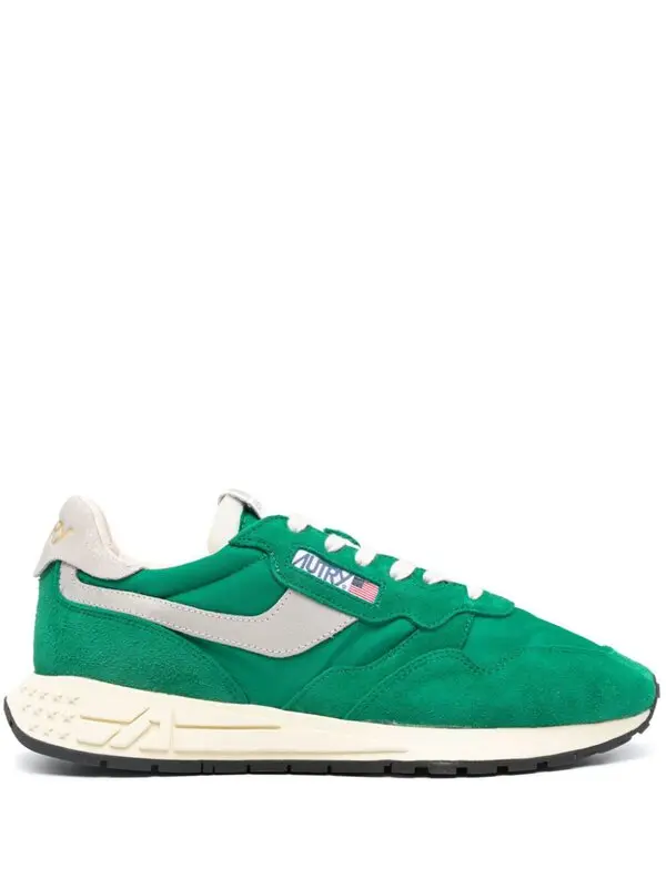 AUTRY Reelwind Panelled Sneakers - Green
