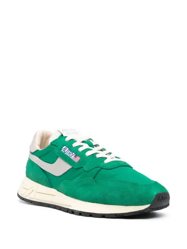 AUTRY Reelwind Panelled Sneakers - Green
