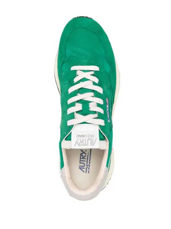 AUTRY Reelwind Panelled Sneakers - Green
