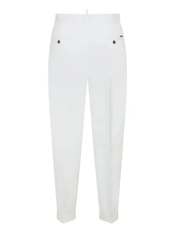 Dsquared2 Tapered-leg Trousers - White