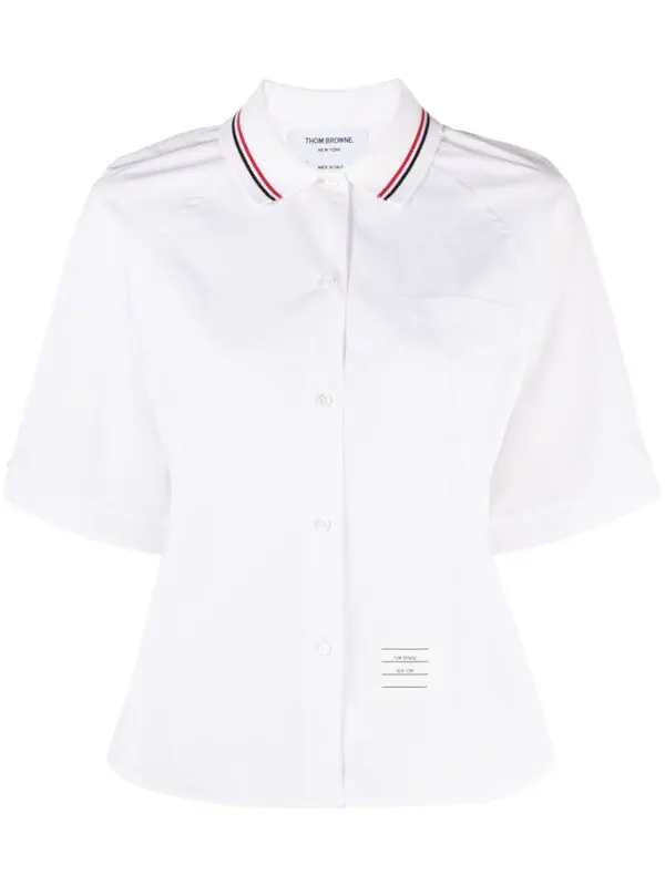 Thom Browne Poplin Box Pleat Shirt